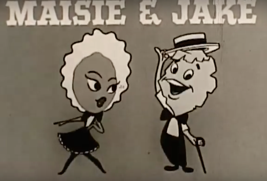 Maisie the Raisin & Jake the Flake – Michael's TV Tray