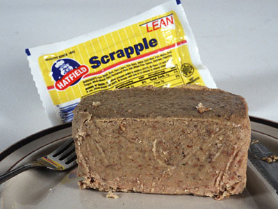 Today on the tray: Scrapple – Michael's TV Tray