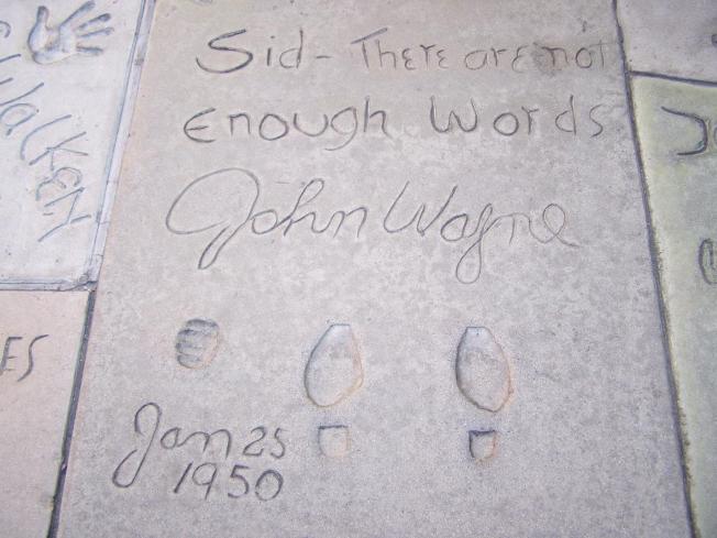 Stolen Footprints: Lucy and John Wayne – Michael's TV Tray